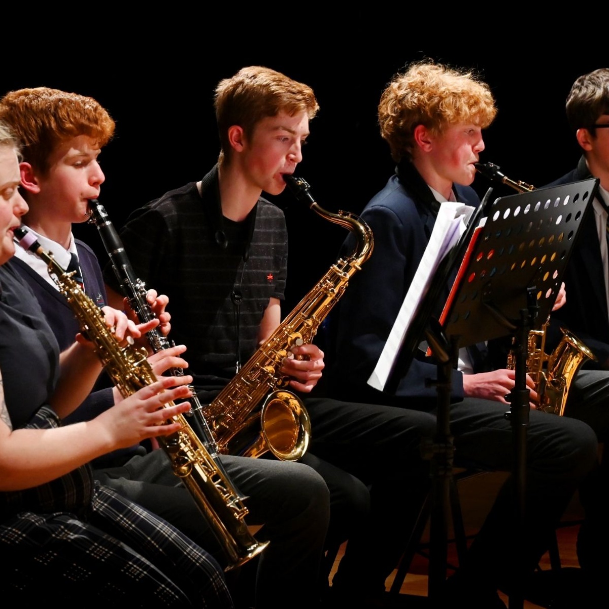 West Exe School - Year 10's shine at first Christmas Concert since 2019