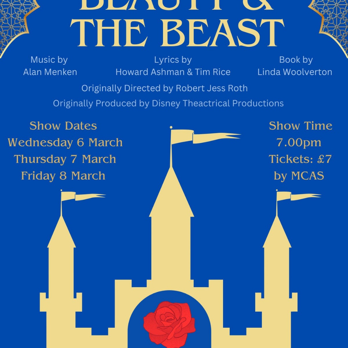 West Exe School - Beauty and the Beast production at WES...
