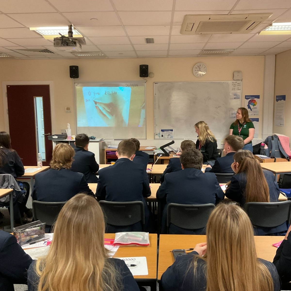 West Exe School - West Exe School students inflate their economic ...