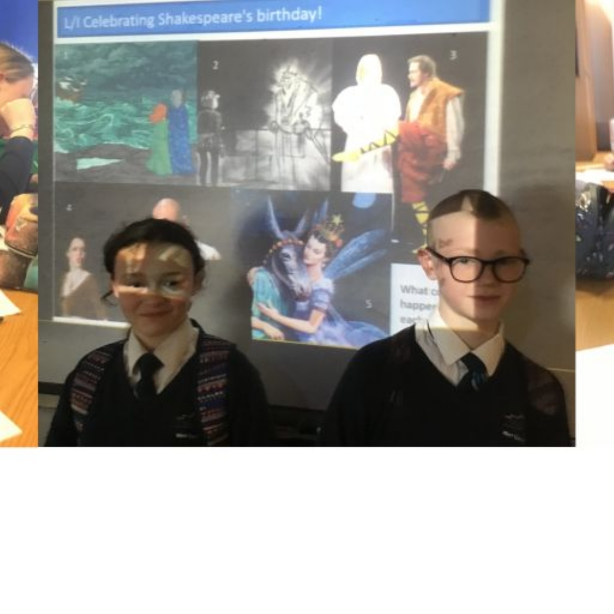 West Exe School - Exeter school celebrates the birthday of the bard!